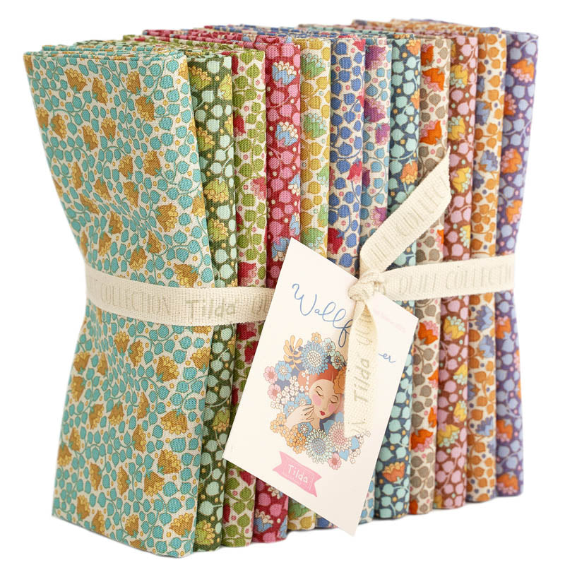 Tilda Wallflower Bellflower Fat Eighth Bundle – Fabric Sauce