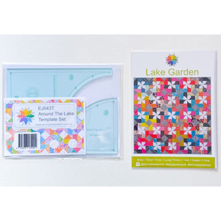 Lake Garden Quilt Pattern & Template Set – Fabric Sauce