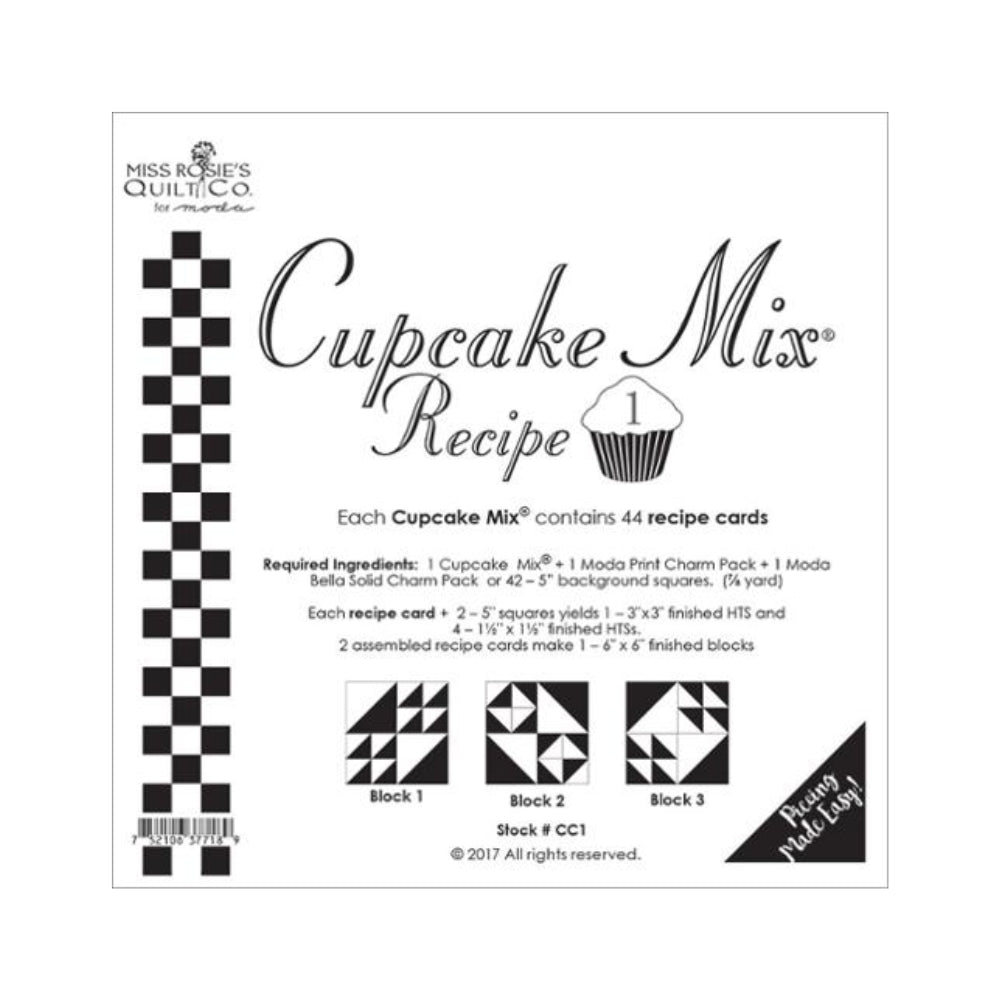 Moda Cupcake Mix Recipe 1 – Fabric Sauce